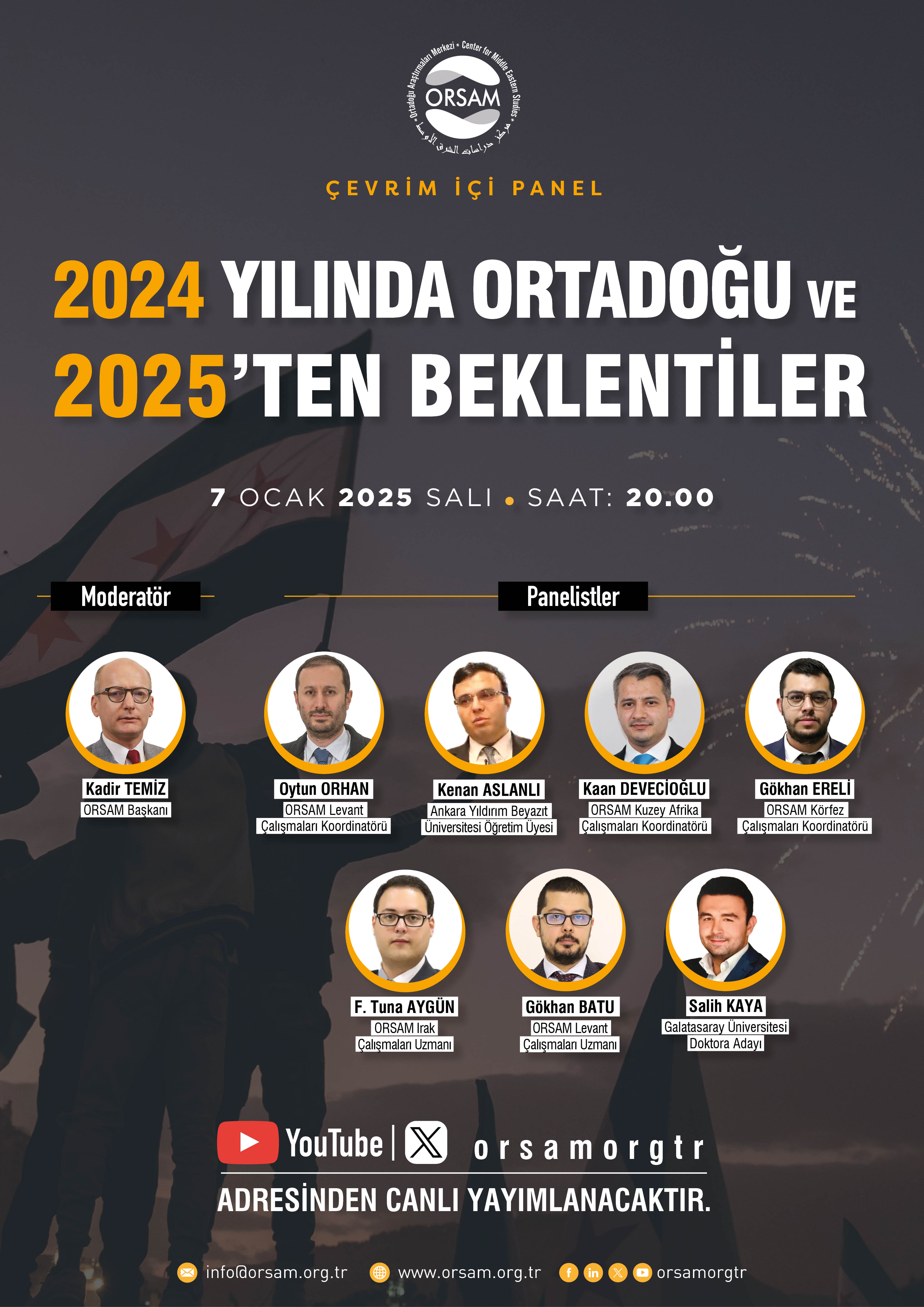 Levant | Koordinatörlükler | ORSAM